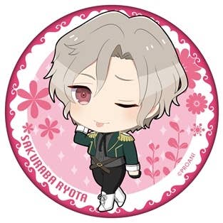Tsukipro the Animation Tehepero Puni Puni Can Badge Ryota Sakuraba ...
