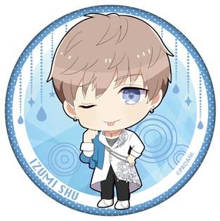 Tsukipro the Animation Tehepero Puni Puni Can Badge Syuu Izumi | HLJ.com