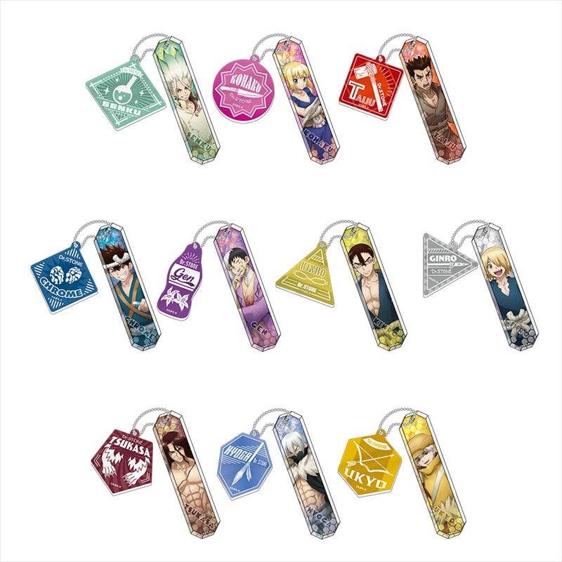 Dr.Stone: Trading Twin Acrylic Keychain: 1Box (10pcs) | HLJ.com