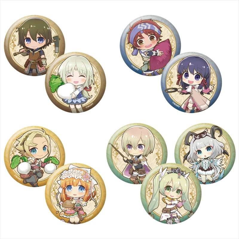Rune Factory Series: Trading Puni Puni Can Badge 1Box 9pcs | HLJ.com