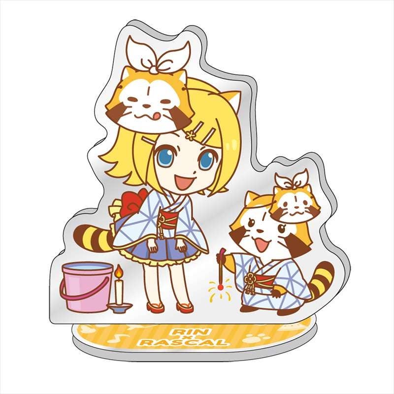Hatsune Miku x Raccoon 2020 Summer: Acrylic Stand Collection 1Box (6pcs ...