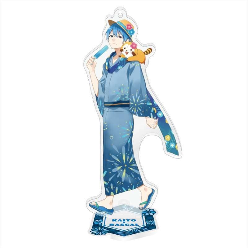 Hatsune Miku x Raccoon 2020 Summer: Acrylic Keychain With Stand / Kaito ...