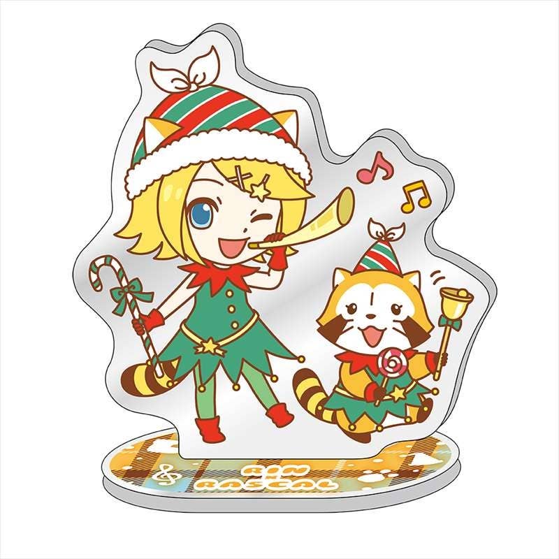 Hatsune Miku x Rascal The Raccoon: 2020 Winter Acrylic Stand Collection ...