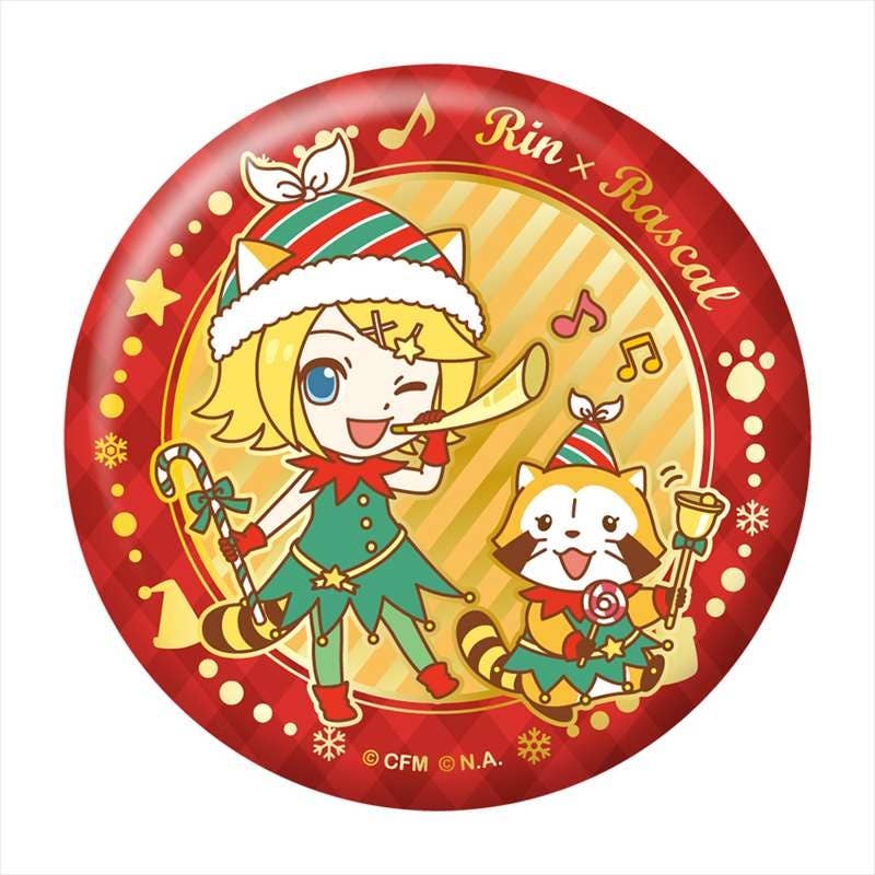 Hatsune Miku x Rascal The Raccoon: 2020 Winter Big Can Badge Collection ...
