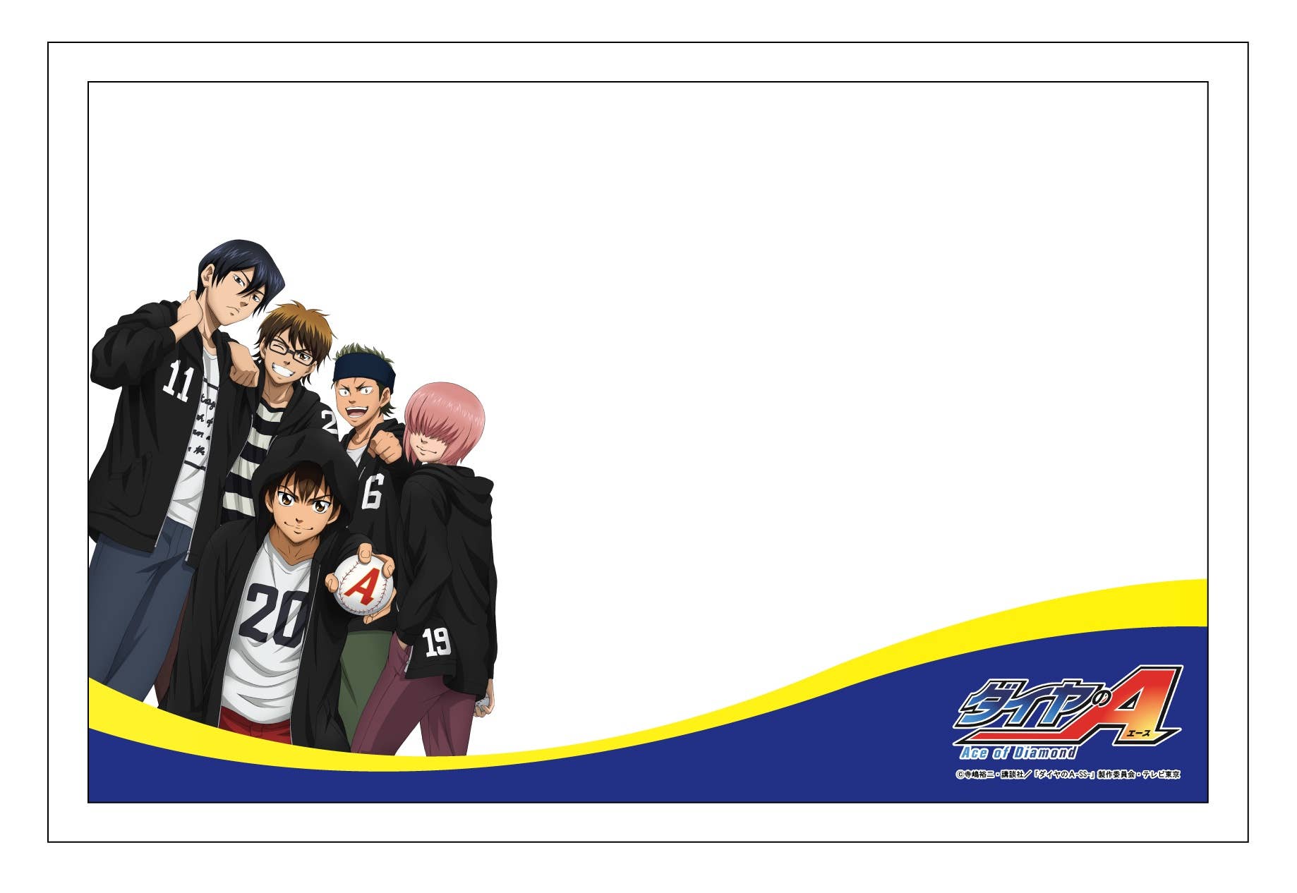 Ace of Diamond Mini White Board Design A | HLJ.com