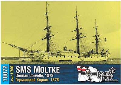 German Sailing Corvette Ship Moltke 1878 | HLJ.com