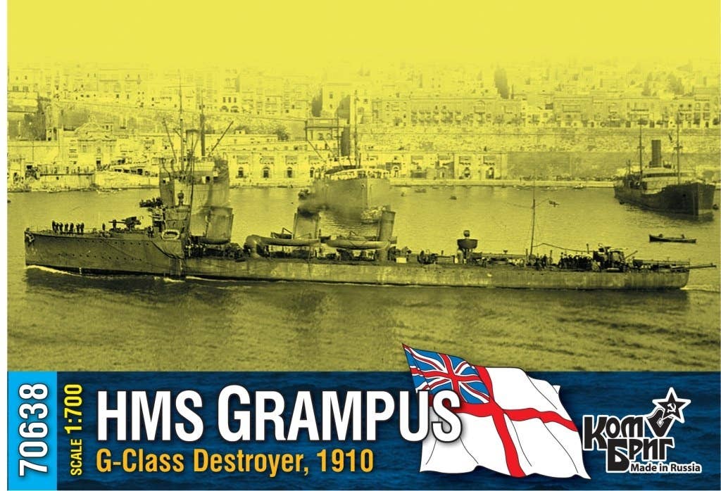 HMS G-Class Destroyer Grampus with E Parts 1910 | HLJ.com