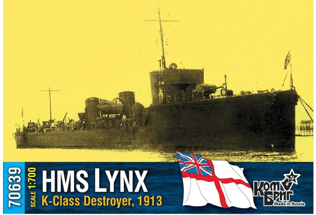 HMS K-Class Destroyer Lynx with E Parts 1913 | HLJ.com