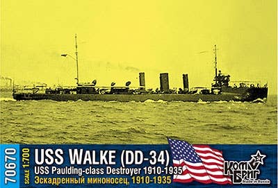 US Paulding-Class Destroyer DD-34 Walke 1910-1935 | HLJ.com