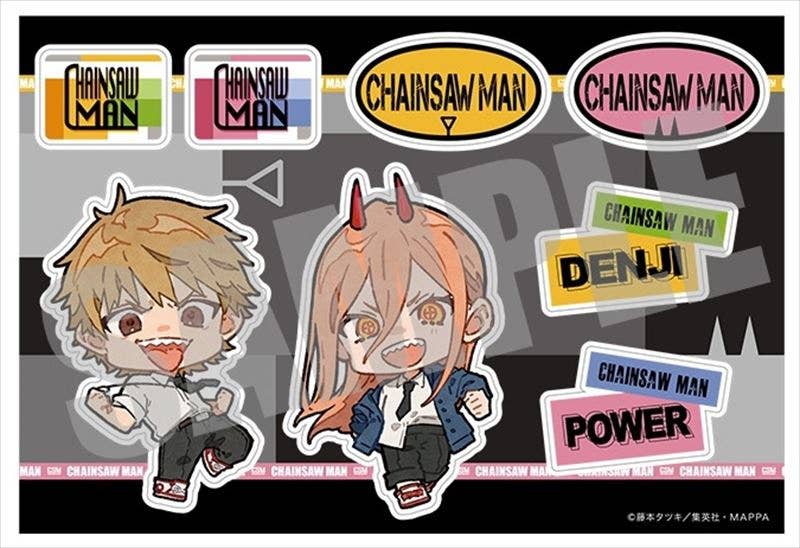 Chainsaw Man: Sticker Denji & Power Normal ver. | HLJ.com