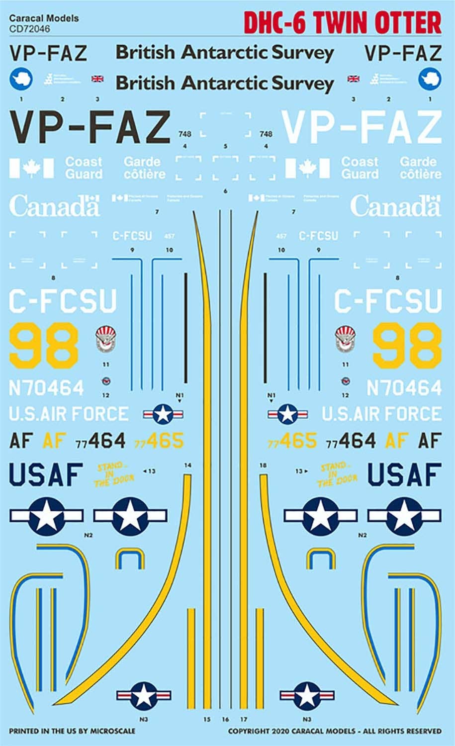 DHC-6 Rwin Other Decal | HLJ.com
