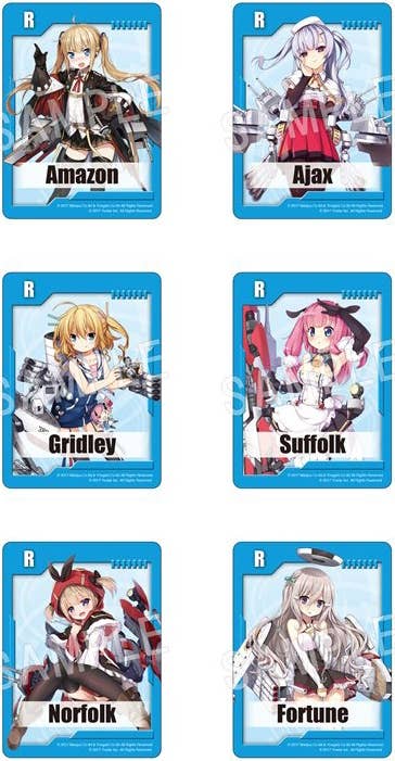 Azur Lane: Trading Sticker Wafers 1Box 20pcs | HLJ.com