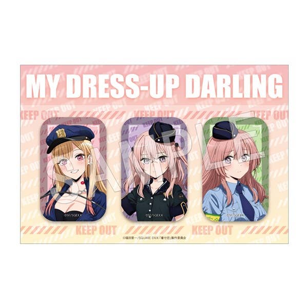 My Dress-Up Darling: Can Badge Set Police ver. | HLJ.com