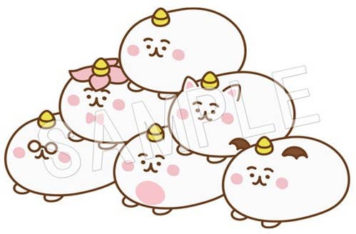 Chimimo: Mochikororin Plush Mascot 1Box 6pcs | HLJ.com