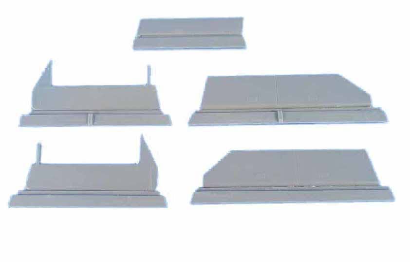 BAC Lightning F1/F1A/F2/F3 Control Surfaces Set (Eduard/Airfix) | HLJ.com