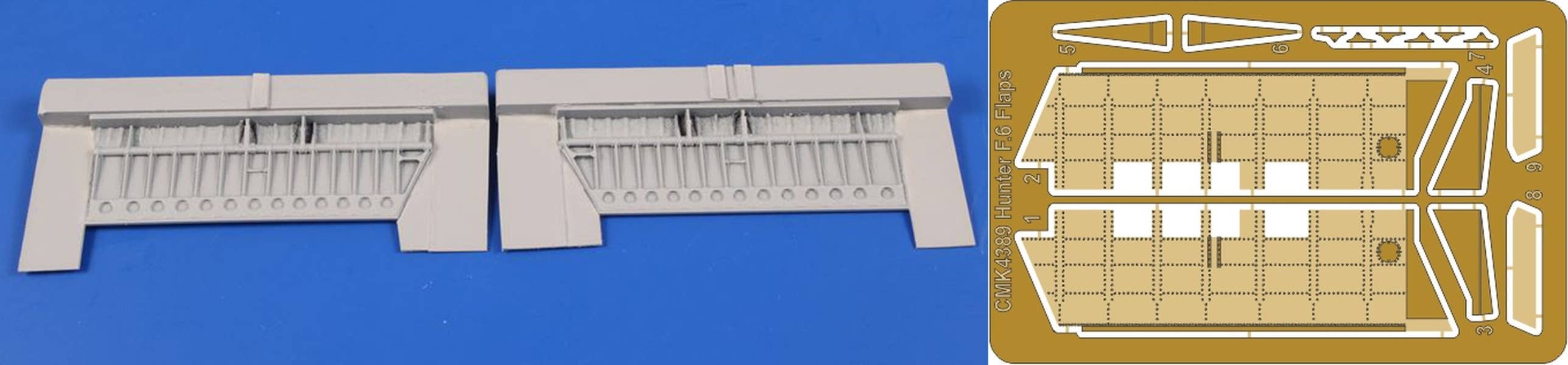 Hawker Hunter F.6 Flaps Correction Set (for Airfix) | HLJ.com