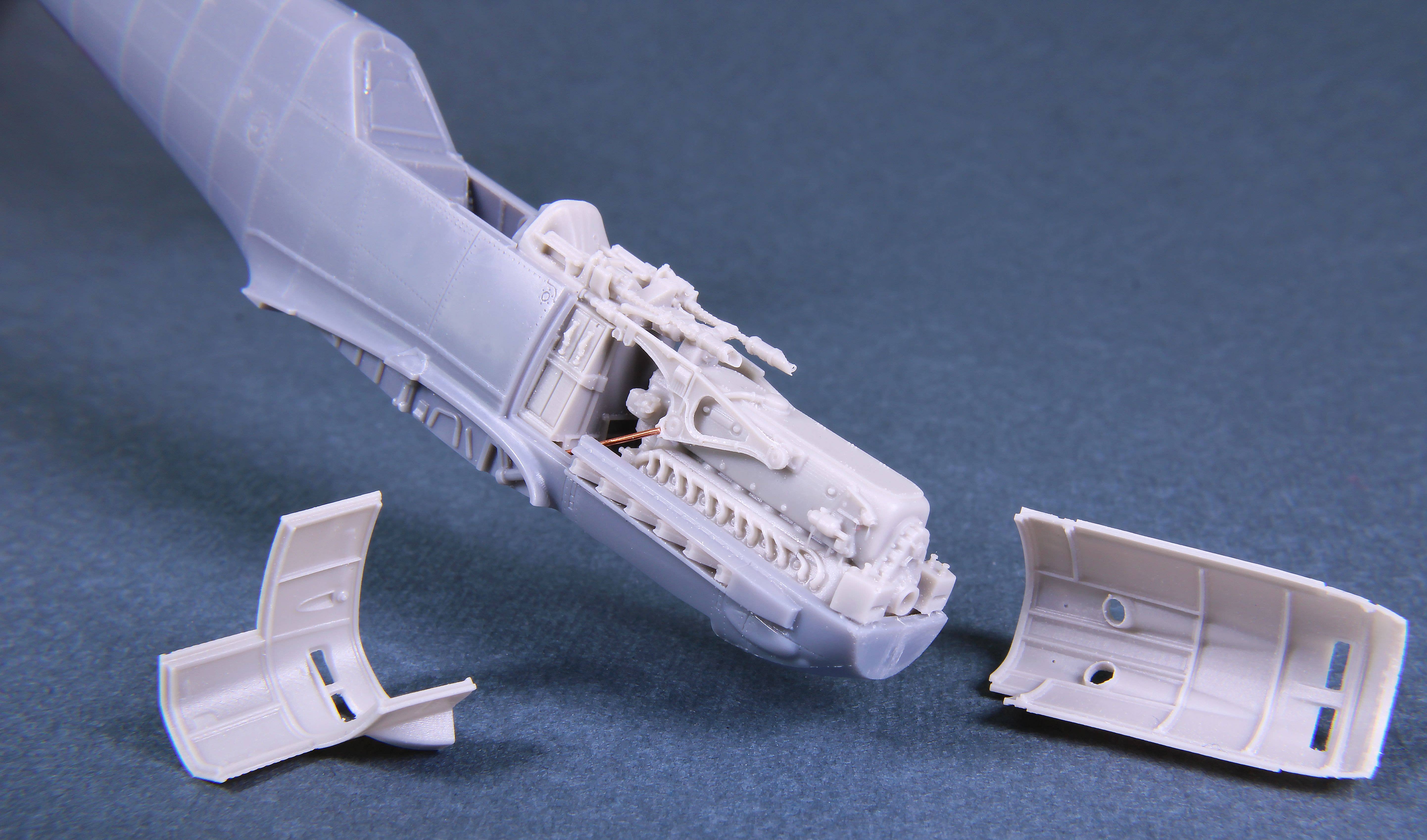 1/72 Messerschmitt Bf 109E Engine Set (For Special Hobby/Eduard Kits ...