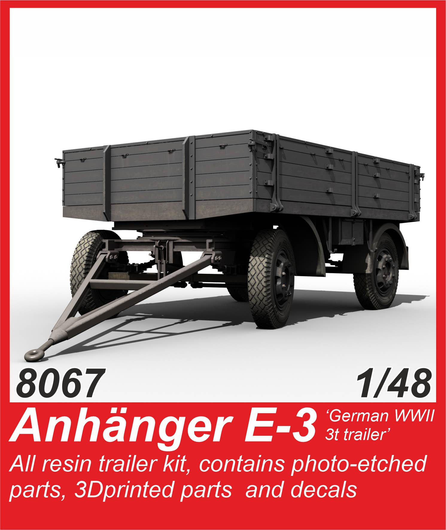 Anhanger E-3 German WWII Trailer | HLJ.com