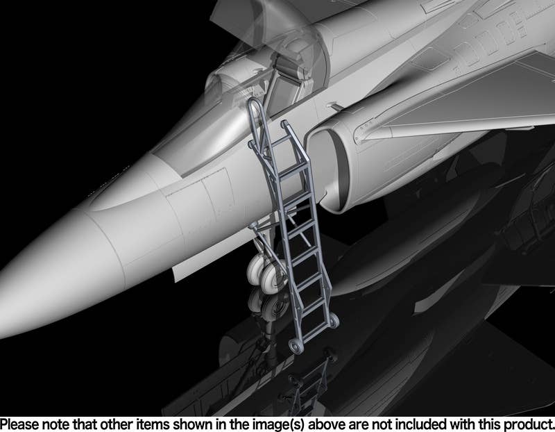 AJ-37/JA-37 Viggen Pilot Climbing Ladder into Cockpit | HLJ.com