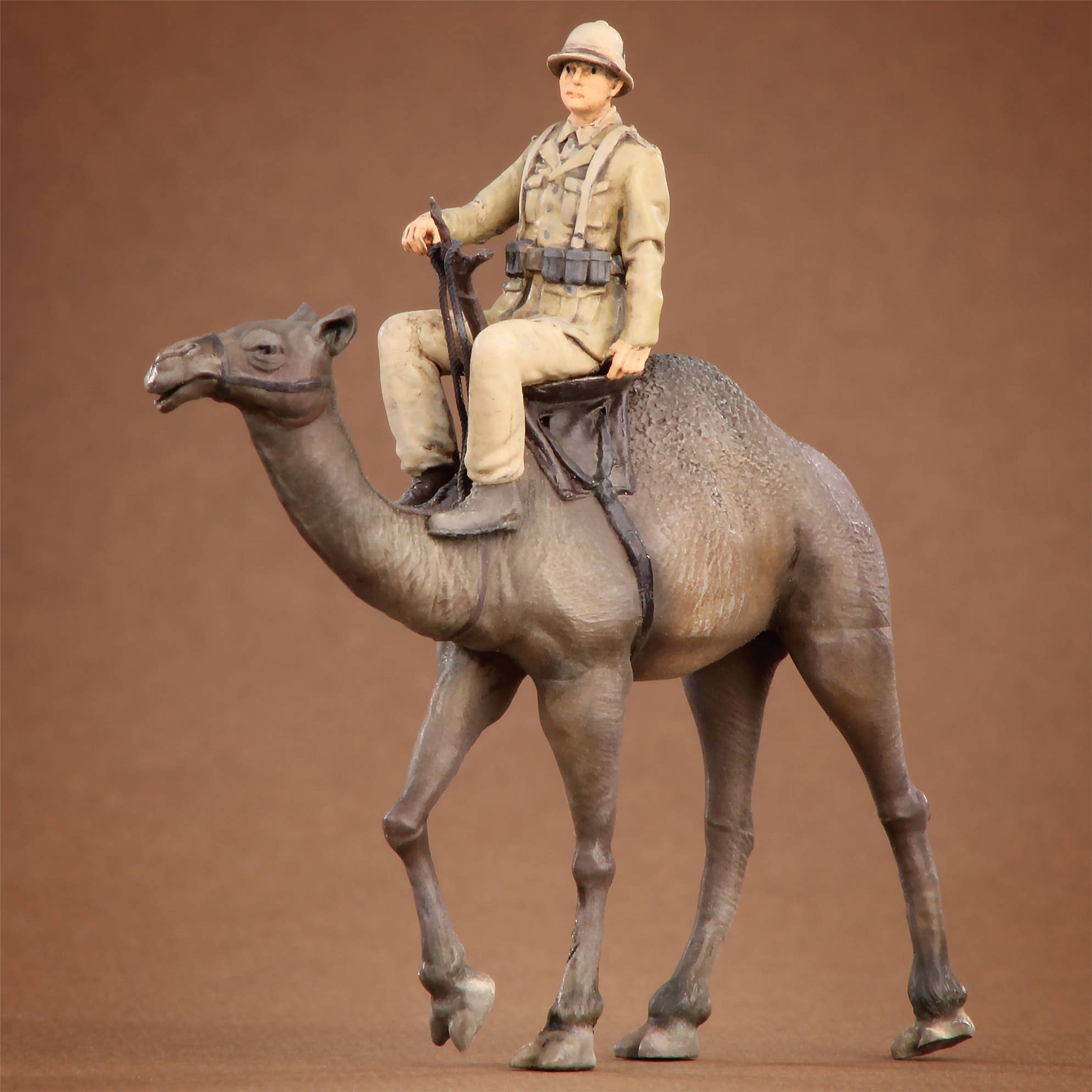 Afrikakorps Soldier Riding Camel / 3D Printed | HLJ.com
