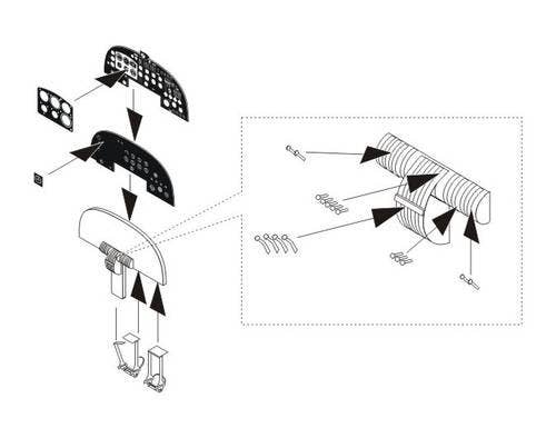 Avro Lancaster Mk.I/II/III Instrument Panel | HLJ.com