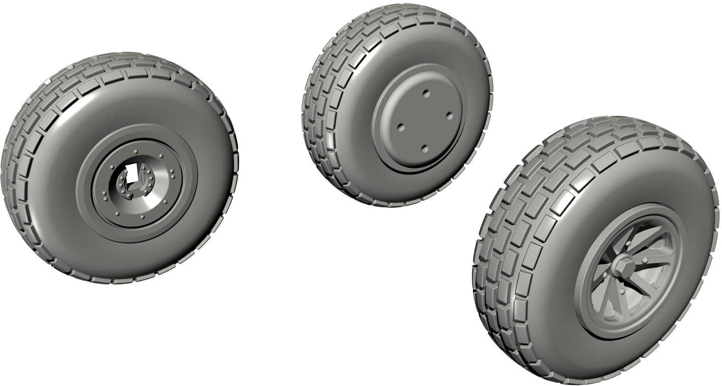 P-40 Wheels Block Tread for Special Hobby | HLJ.com