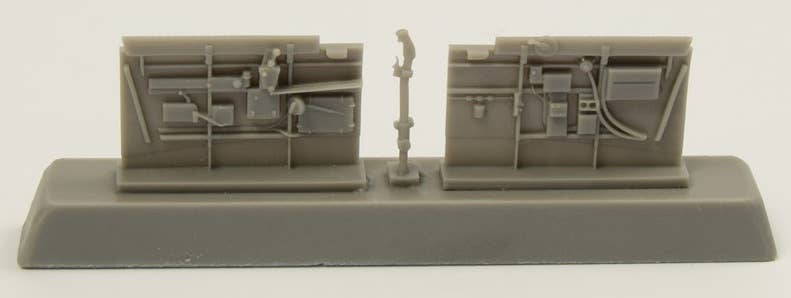 P-40 Cockpit Sidewalls and Control Column for Special Hobby | HLJ.com