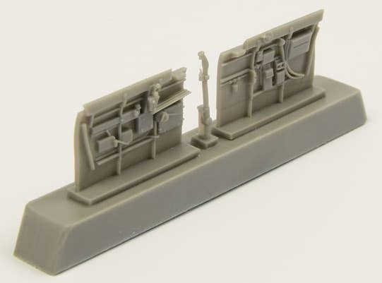 P-40 Cockpit Sidewalls and Control Column for Special Hobby | HLJ.com