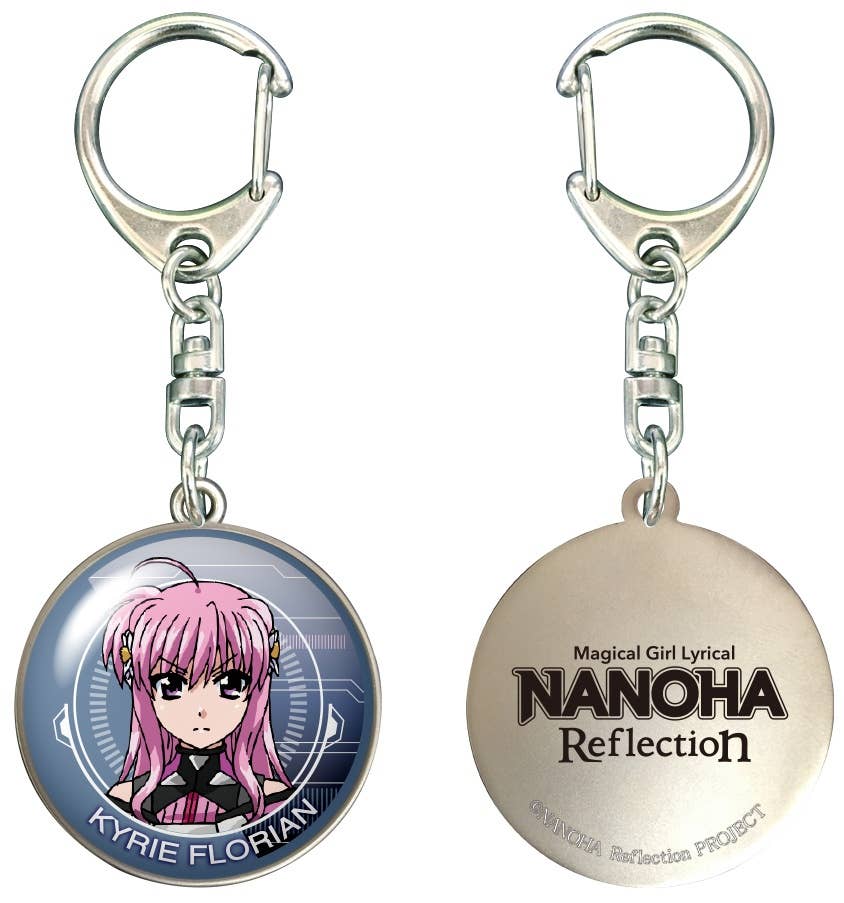 Magical Girl Lyrical Nanoha Reflection: Dome Keychain 05 Kyrie Florian ...