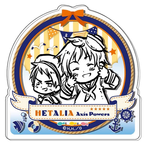 Hetalia: Axis Powers: Acrylic Badge 03 | HLJ.com