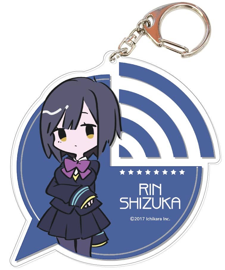 Nijisanji: Big Acrylic Keychain 02 Rin Shizuka | HLJ.com