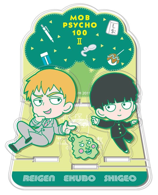 Mob Psycho 100 II: Acrylic Diorama Stand 01 Mob, Reigen, Dimple | HLJ.com