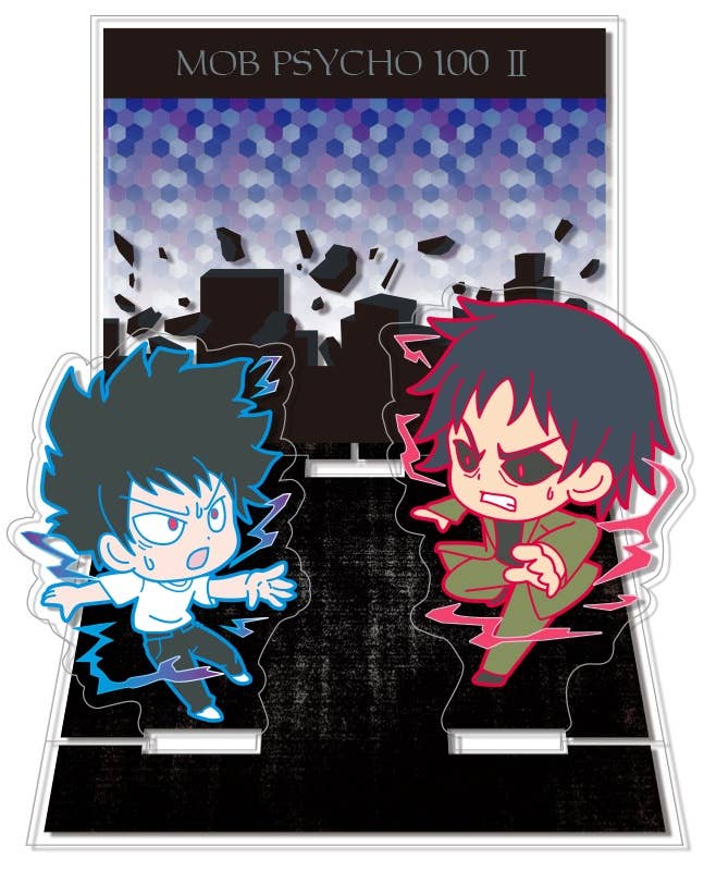 Mob Psycho 100 II: Acrylic Diorama Stand 03 Mob & Mogami | HLJ.com