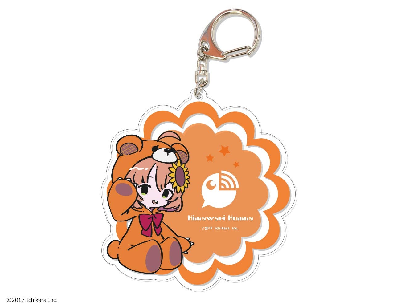 Nijisanji: Big Acrylic Keychain (Bear Ver.) 14 Himawari Honma | HLJ.com