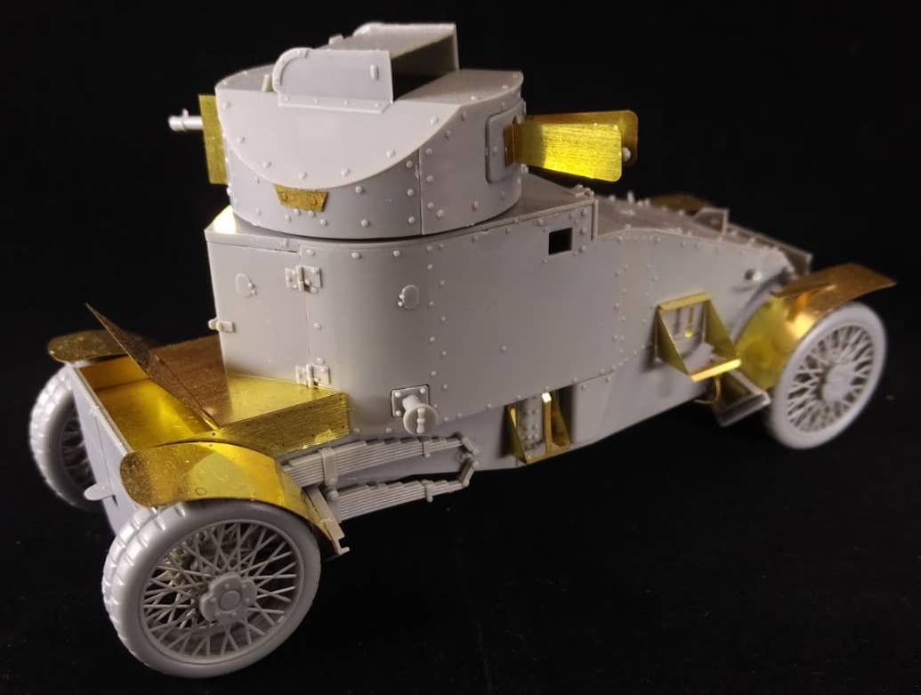 Russian Lanchester AC Photo-Etched Parts (for Copper State Models ...