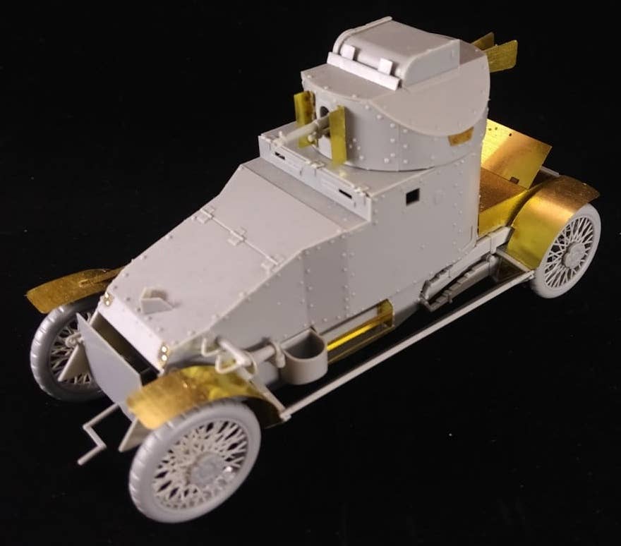 Russian Lanchester AC Photo-Etched Parts (for Copper State Models ...