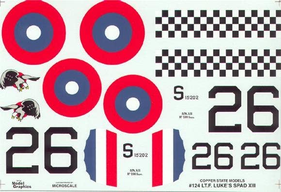 Spad 13.C1 Lt. Frank Luke | HLJ.com