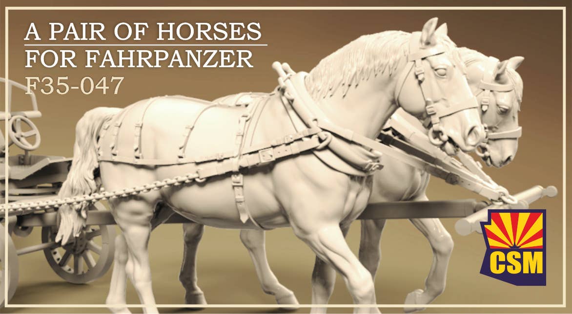 A Pair of Horses for Fahrpanzer | HLJ.com
