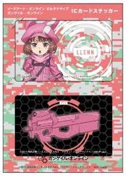 Sword Art Online Alternative Gun Gale Online: IC Card Sticker Llenn ...