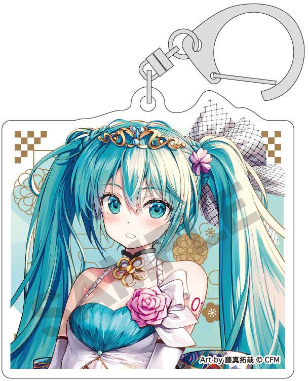 Hatsune Miku: Trading Acrylic Keychain Kansai Enjoy: 1Box (8pcs) | HLJ.com