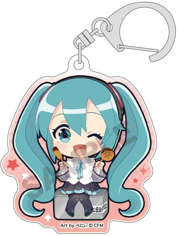 Hatsune Miku: Trading Acrylic Keychain Kansai Enjoy: 1Box (8pcs) | HLJ.com