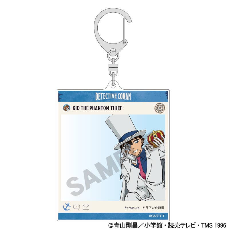 Detective Conan: SNS Style Acrylic Key Chain Phantom Thief Kid Sailor ...