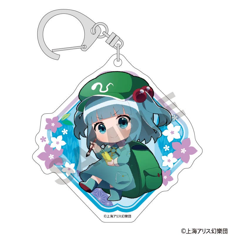 Touhou Project: Acrylic Keychain Nitori Kawashiro Mini Character ...