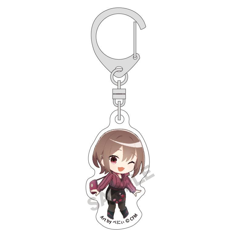 Hatsune Miku Mini Acrylic Keychain MEIKO Hannari 2024 Mini Character ...