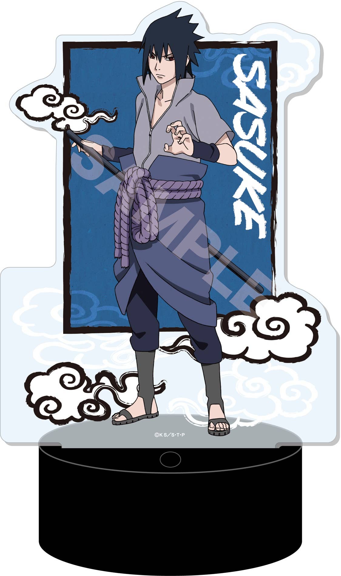 Naruto Shippuden: LED Big Acrylic Stand / 02 Sasuke Uchiha | HLJ.com