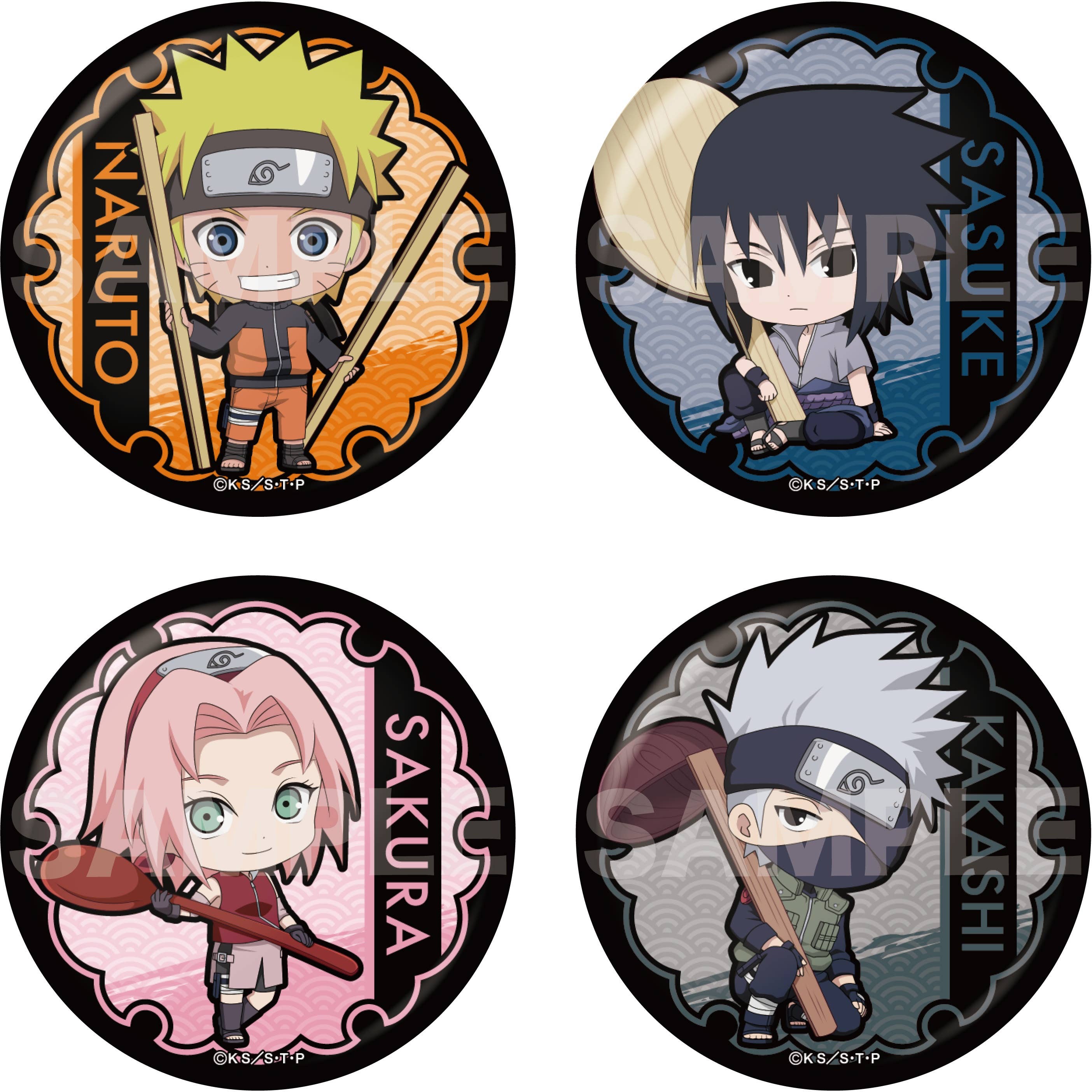 Naruto Shippuden: Metallic Can Badge / 01 Vol.1 1Box (11pcs) | HLJ.com