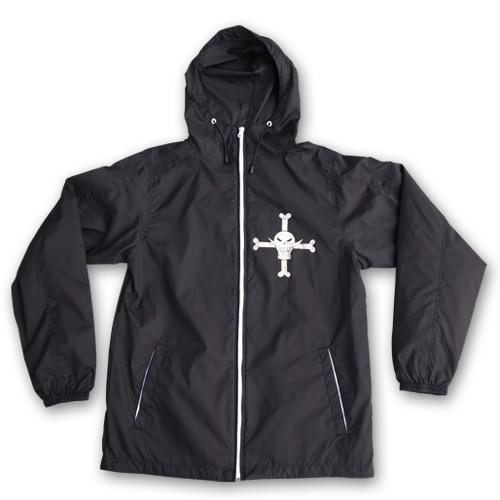 White Beard Pirates Windbreaker Black & White XL | HLJ.com