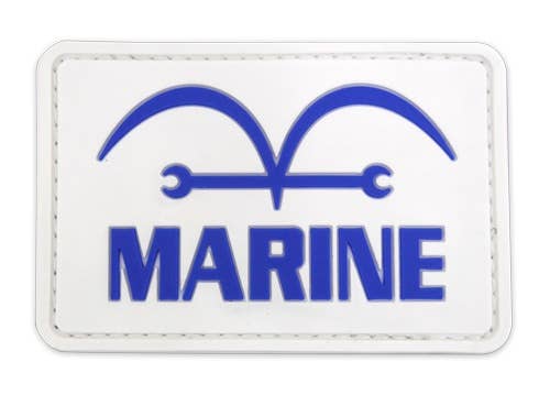 One Piece Navy PVC Badge | HLJ.com