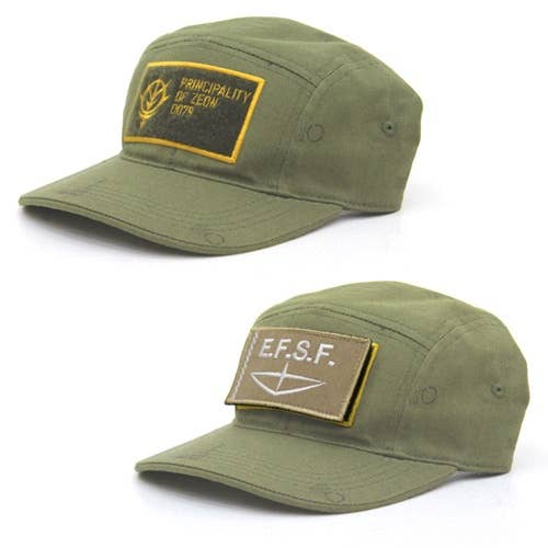 Mobile Suit Gundam Zeon Embroidery Cap Earth Federation Capturing Type ...