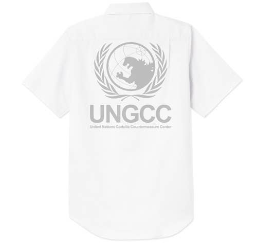 Godzilla: UNGCC Oxford Shirt (Short Sleeve) : White-M | HLJ.com